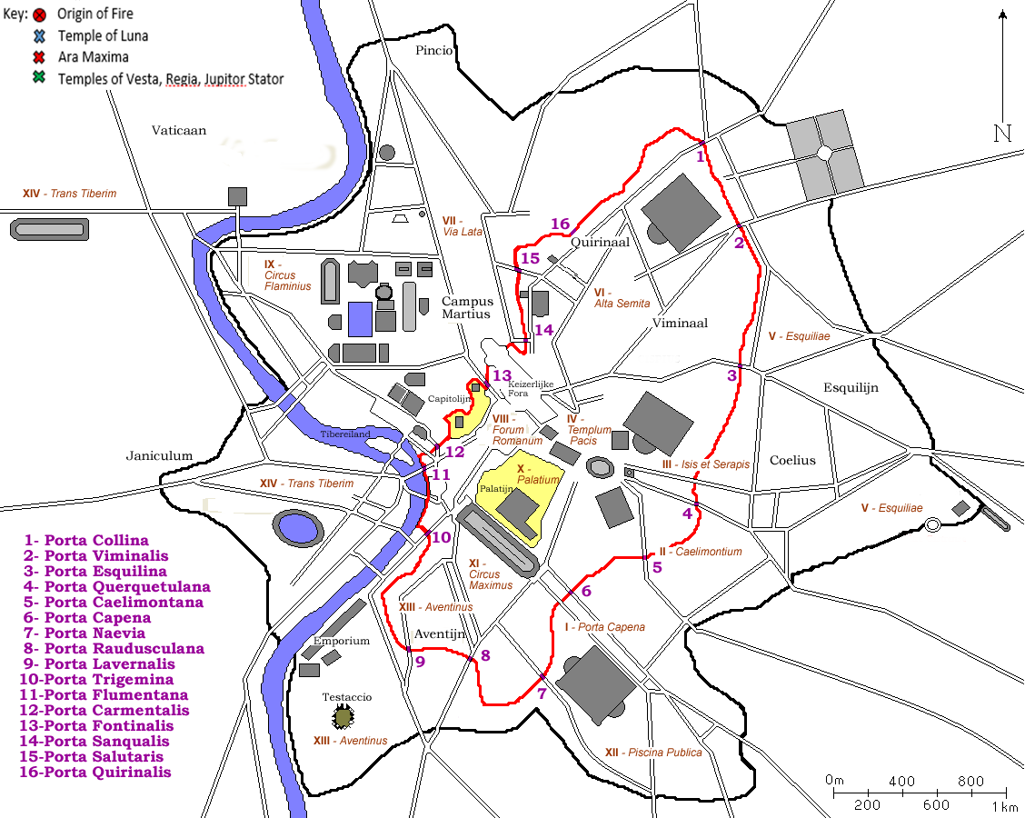 Firefall Map Expansion Of Rome Rome And The Vaticancity Street Map